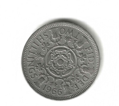 UNITED KINGDOM TWO SHILLING 1966 COIN - VERY GOOD CONDITION | eBay
