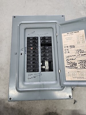 Electrical Panels & Boards - Square D 3 Phase Panel