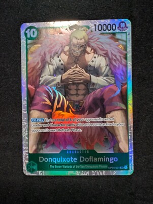 Donquixote Doflamingo - OP04-031 - super rare - NM - OPTCG | eBay