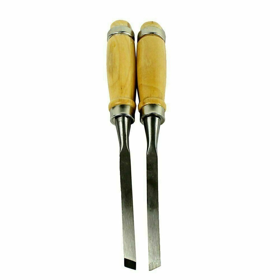 Wood Carving Hand Chisel Tool Set Professional Woodworking Gouges Steel ...