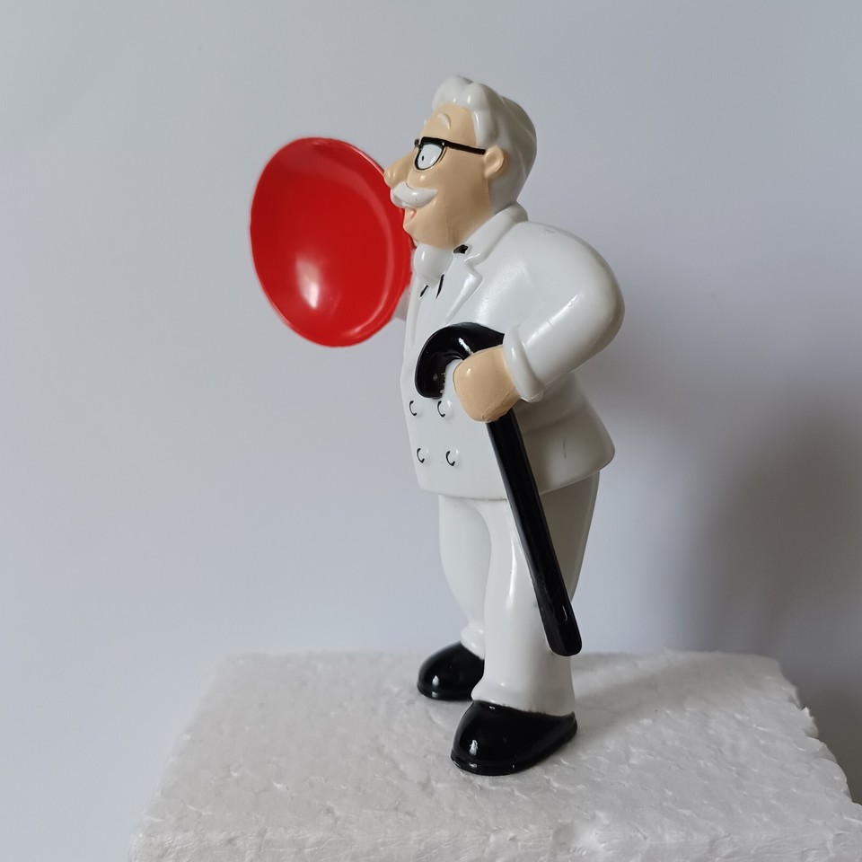 Rare Figurine Publicitaire KFC Colonel Sanders Official PVC MAXX | eBay