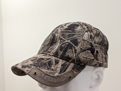 Duck Hunting Hat Mens Brown Mossy Oak Camouflage Grass Cap Mallard ...