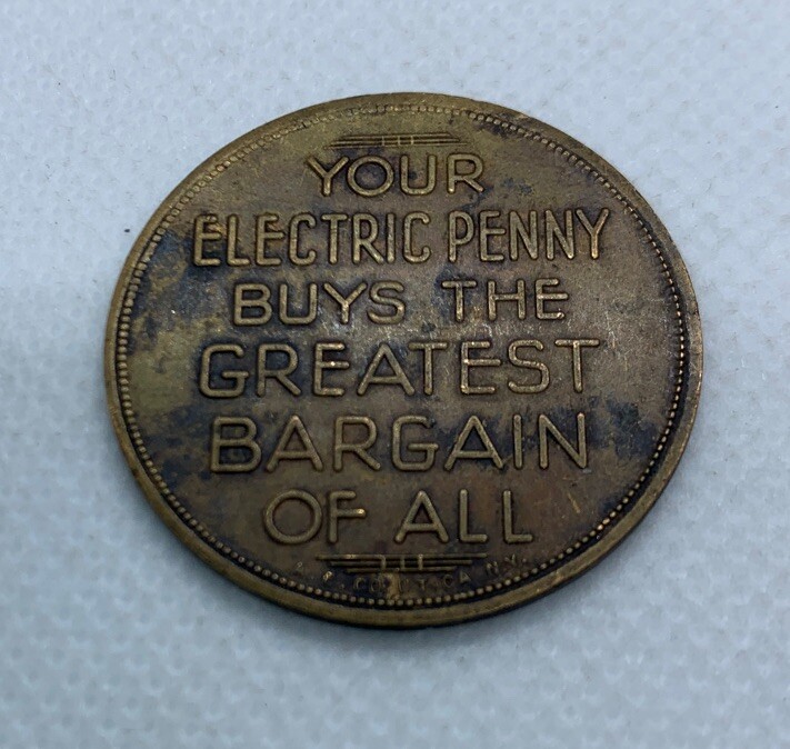 Your Electric Penny Token | eBay