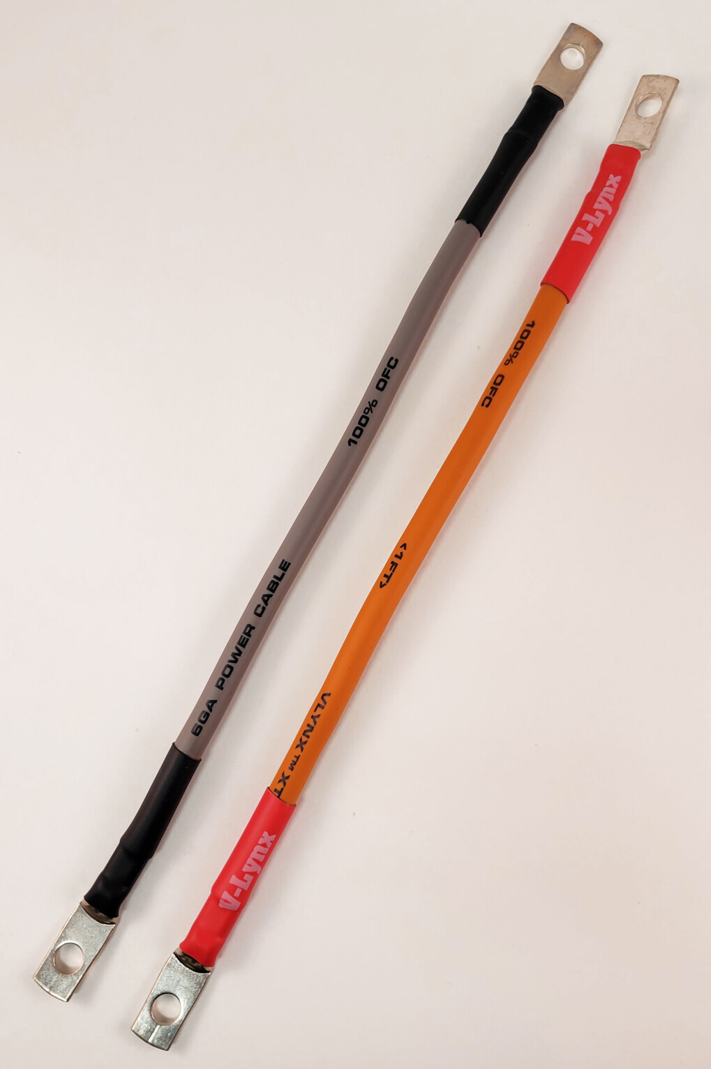 VBL6 Pair 6 gauge 14" Battery Wire Copper Cables 6GA for Inverters ...