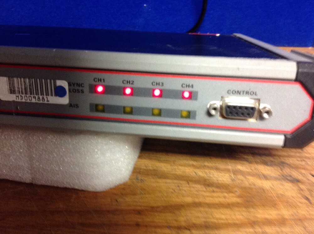 RAD OPTIMUX-4T1 OP-4T1 FOUR T1 CHANNEL OPTICAL MULTIPLEXER FIBER | eBay