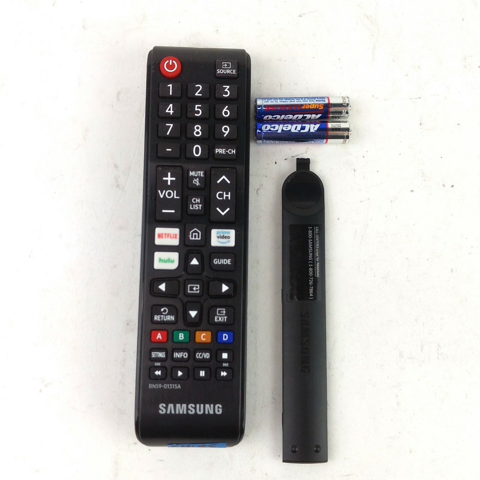 Samsung BN59-01315A Remote Cleaned Tested w/Batt SM195 | eBay