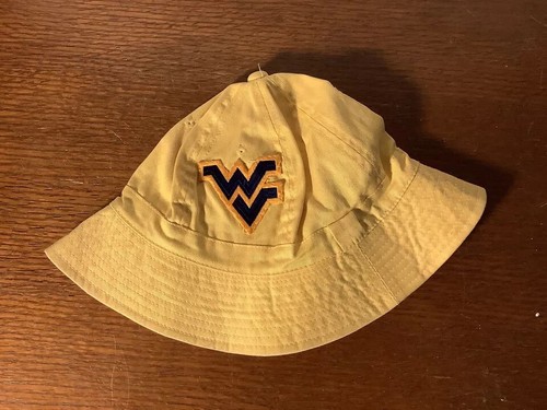West Virginia Mountaineers Large Yellow Bucket Hat | eBay
