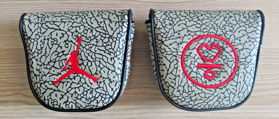 Lab DF3 Air Jordan Elephant Print Grey Putter Cover Handmade Upcycled 🧲 ...