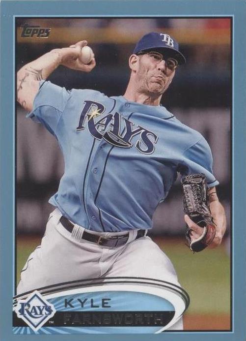 2012 Topps - Kyle Farnsworth #573 Blue Border for sale online | eBay