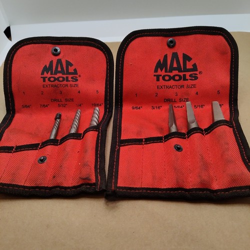 MAC TOOLS Extractor Set, Spiral Flute and Straight Flute, 6pc (SPEX5S ...