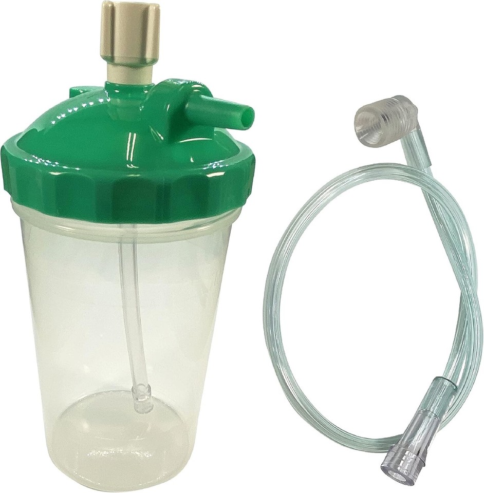 6 Liter Oxygen Humidifier Bottle with Adapter Tubing for Bedroom Use | eBay