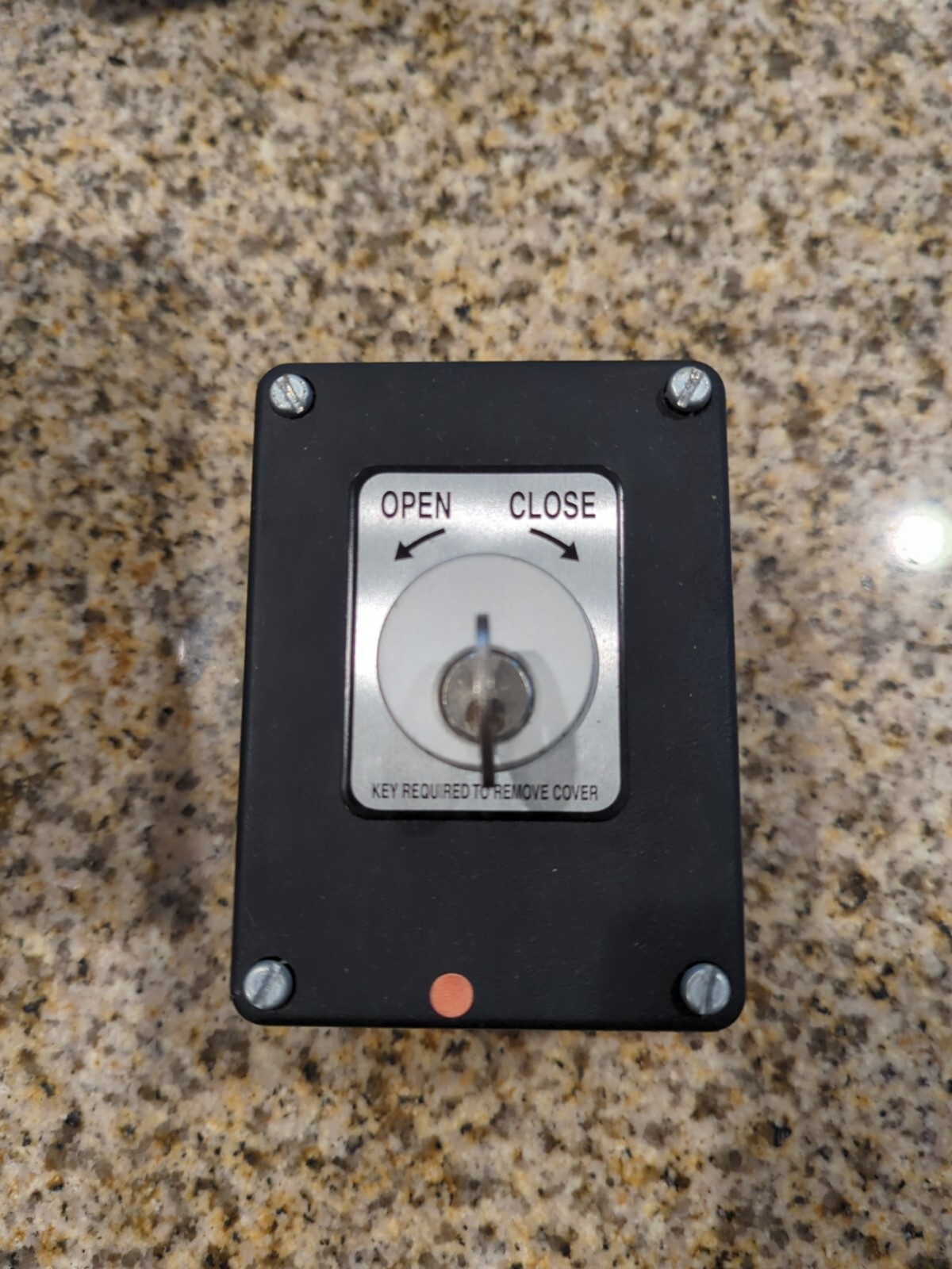 LiftMaster 02-409 Lock Key Switch Assembly 2-Position Nema 4/12 Gates ...