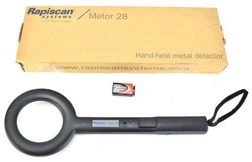 Rapiscan Metor 28 Standard Hand-Held Metal Detector | eBay