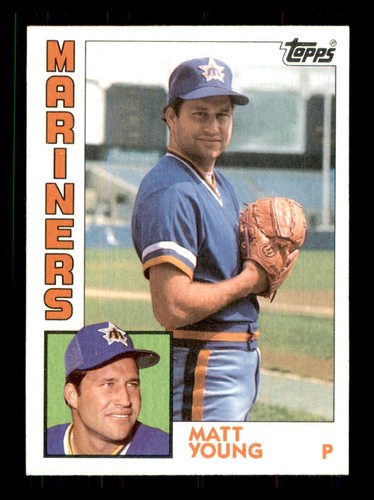 1984 Baseball 1984 Topps Matt Young Seattle Mariners #235 RC1 | eBay