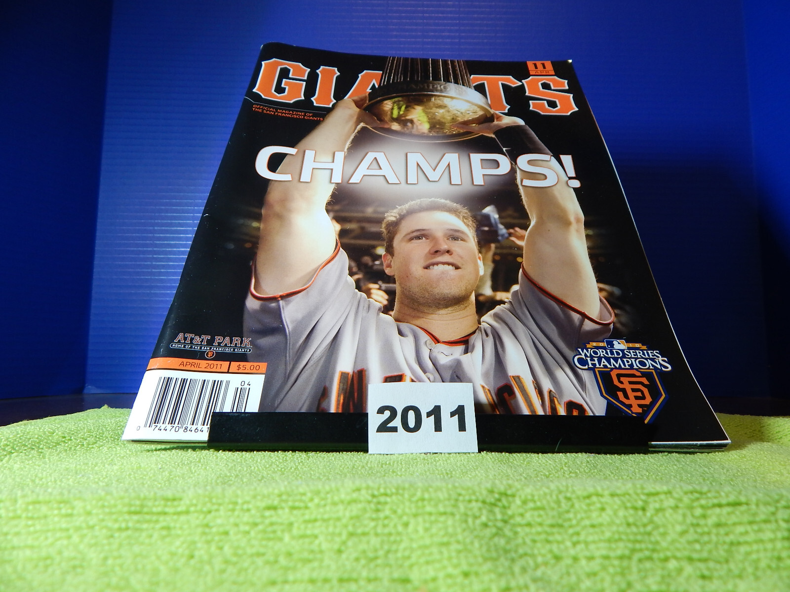 2011 S F Giants Official Magazines Lot of 6 | eBay