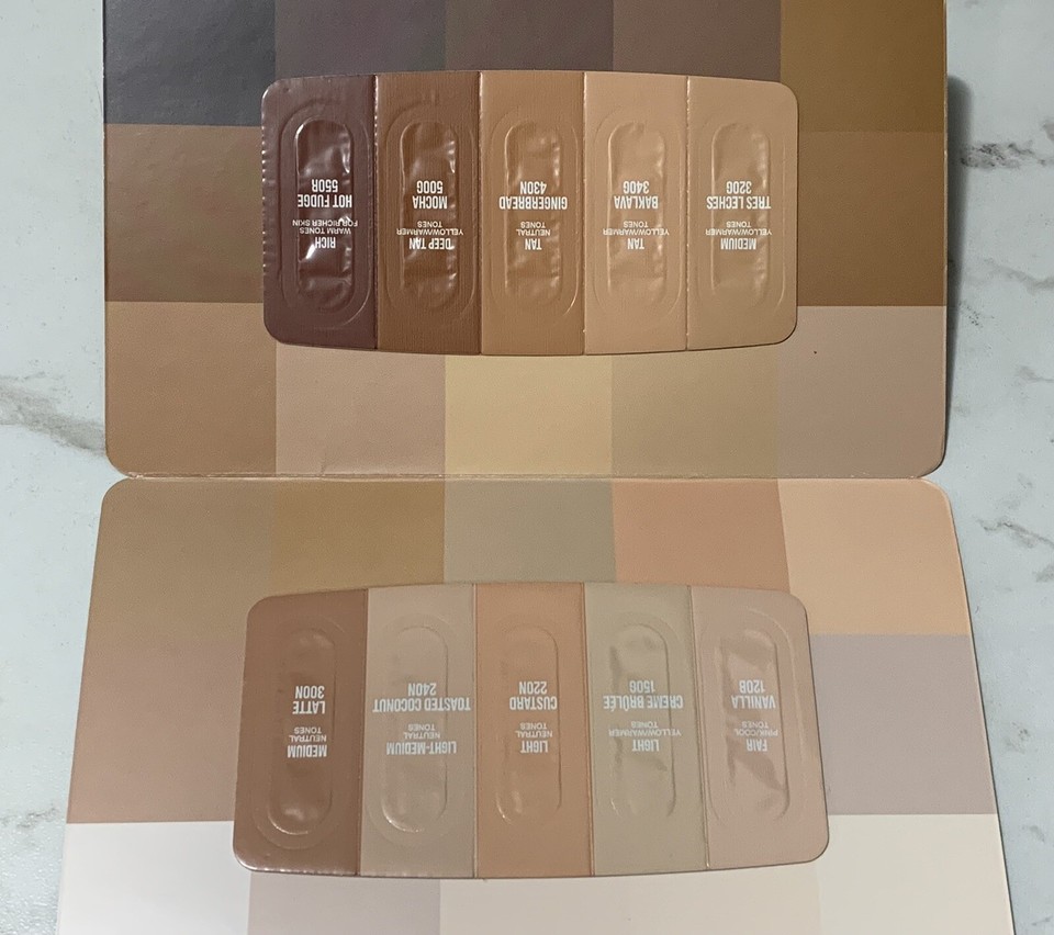 huda beauty foundation Natural Airbrush Foundation easy blur Sample ...