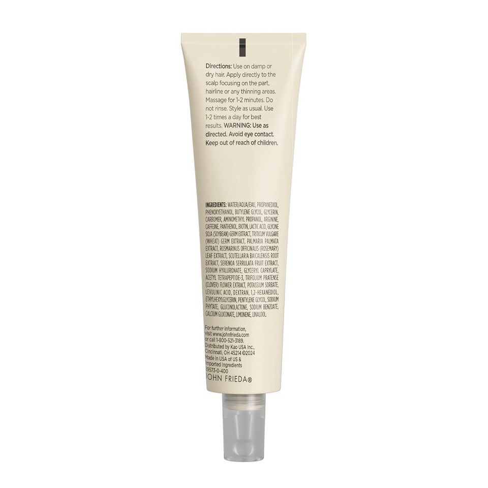 John Frieda ULTRAfiller+ Hair Density Scalp Serum for Fine Hair ...