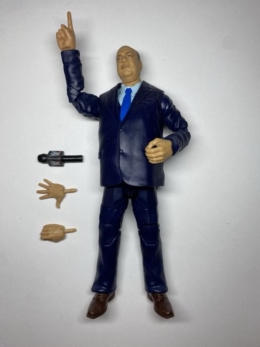 Mattel WWE Elite Paul Heyman Amazon Exclusive 3 Pack Set Wrestling ...