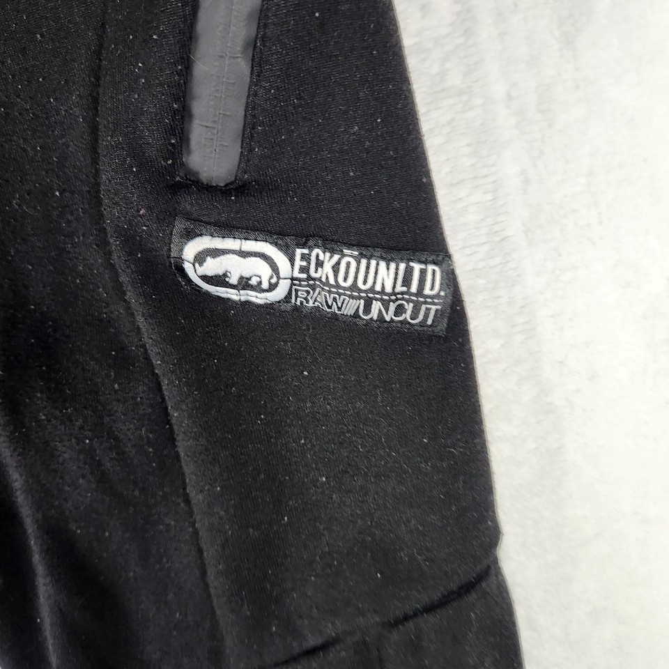 Ecko Unlimited Jogger Pants Mens Small Black Drawstring Athletic | eBay