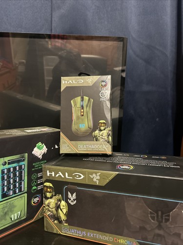 Official Halo Infinite Keyboard, Mouse, and Mousepad New in Sealed Box ...