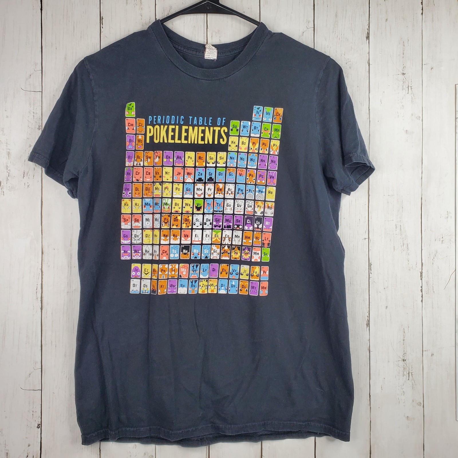 Pokémon - Periodic Table Of Pokelements Anvil T-Shirt… - Gem