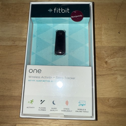 Fitbit One Wireless Activity and Sleep Tracker Burgundy (FB103BY) Open ...