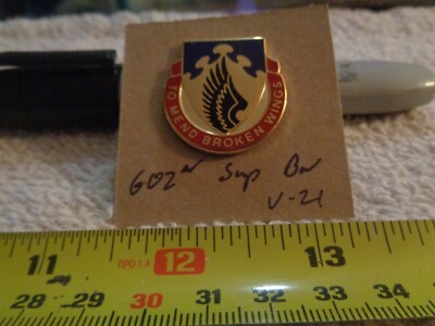 602nd Support Battalion V-21 Unit Crest, DI, DUI (DRAW#26) | eBay