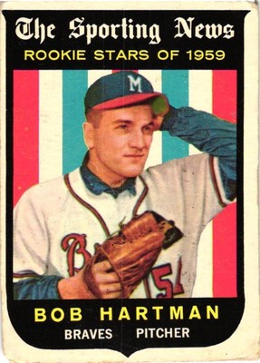 BOB HARTMAN 1959 Topps #128 FREE SHIPPING B14R3S13P13 | eBay