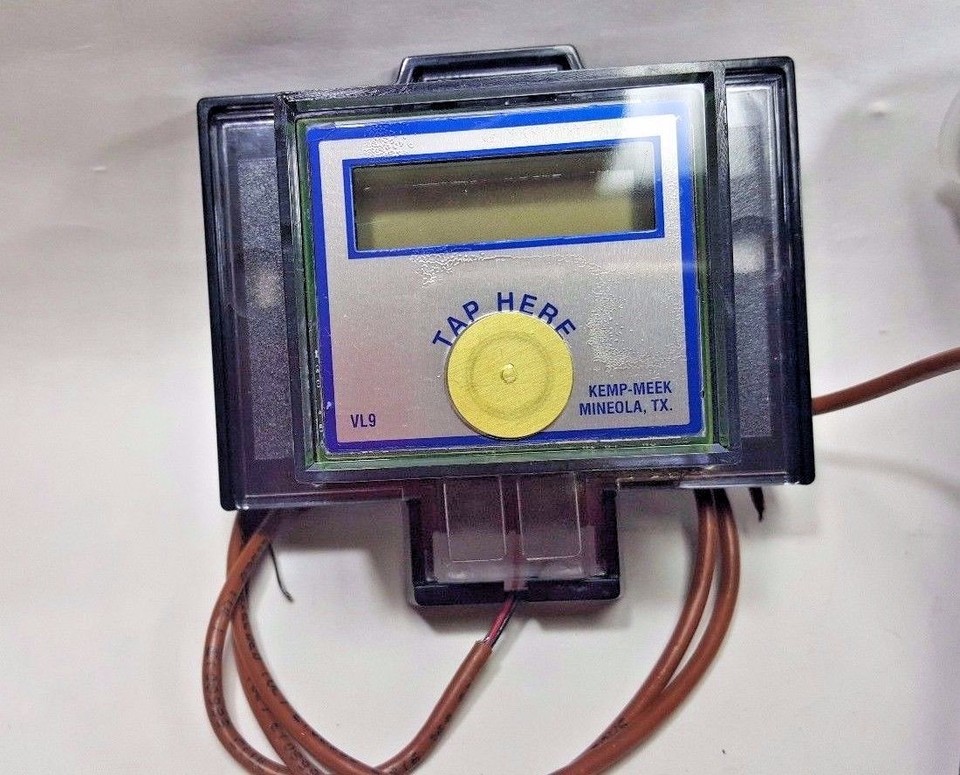 VisuLink Water Meter Remote Register, LCD display for wired ENCODER ...