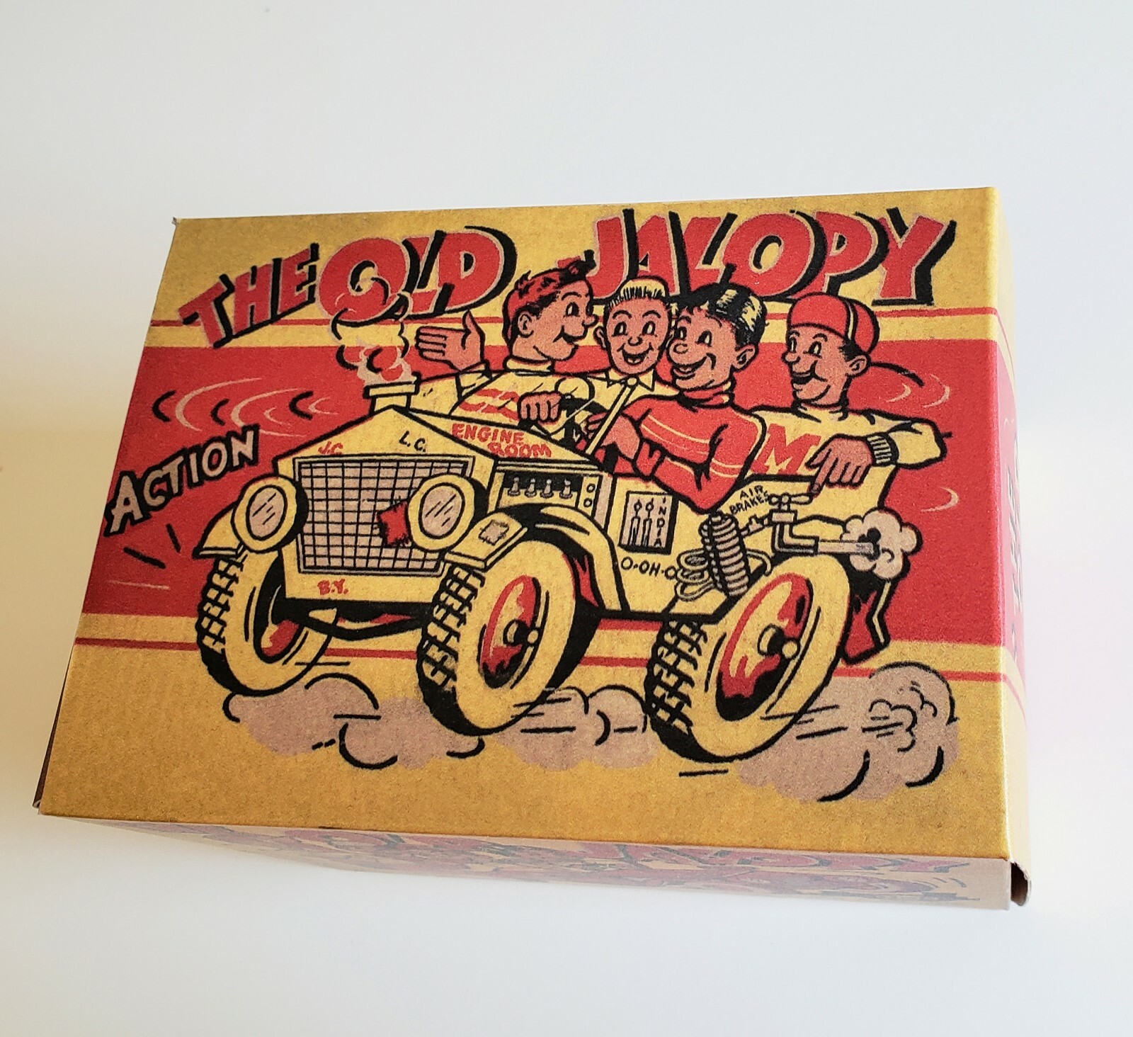 Marx The Old Jalopy Campus Boys Empty Box for Tin Wind Crazy Car Toy | eBay