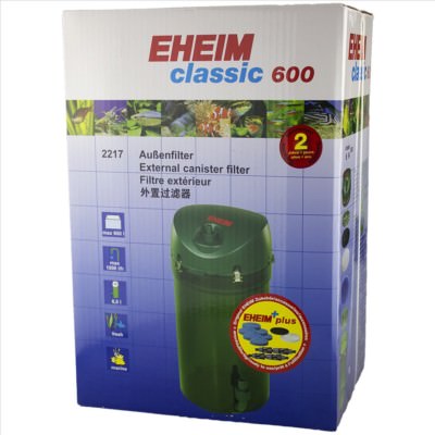 Eheim Classic 600 - 2217 (With Sponge Media) Canister Filter | eBay