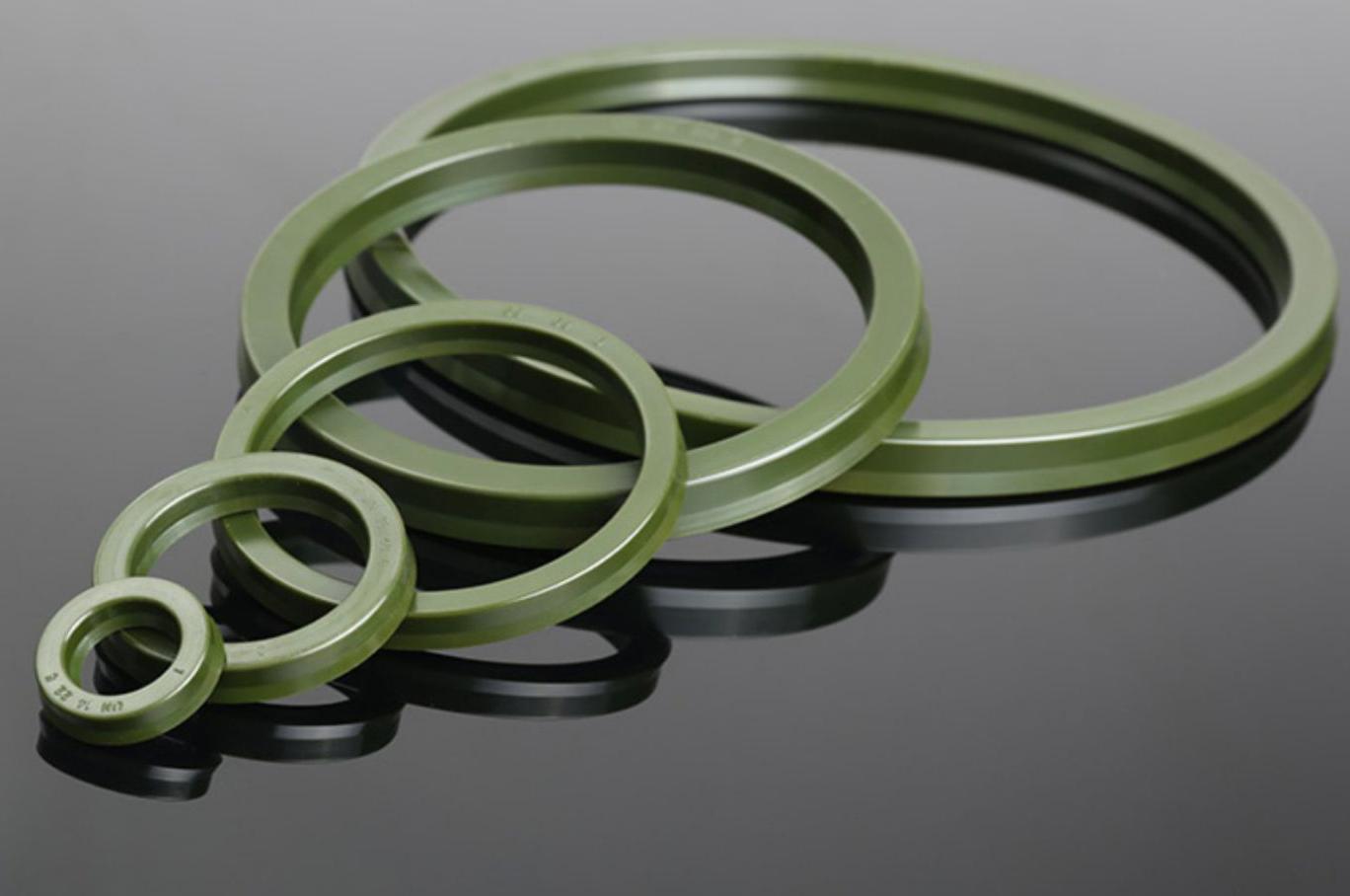 5Pcs UN45*55*7mm USH Y -shaped piston rod dust -proof seal sealing ring ...