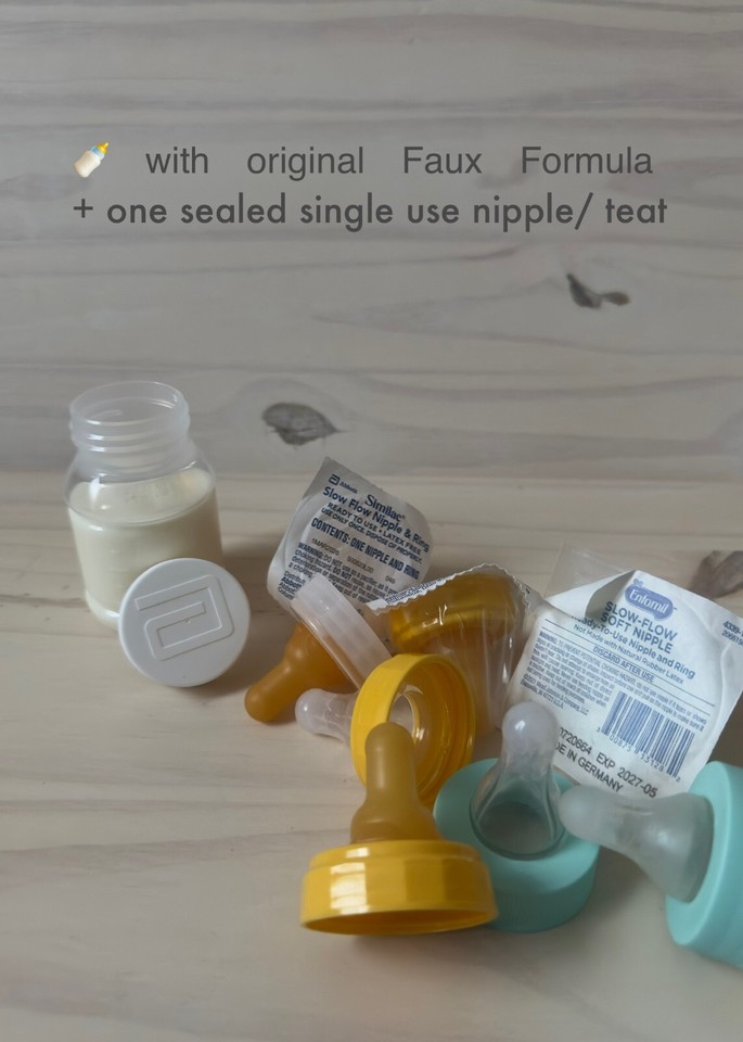 Reborn Doll’s 4oz Faux Formula/ Fake Milk (Preemie) Bottle- abbott ...