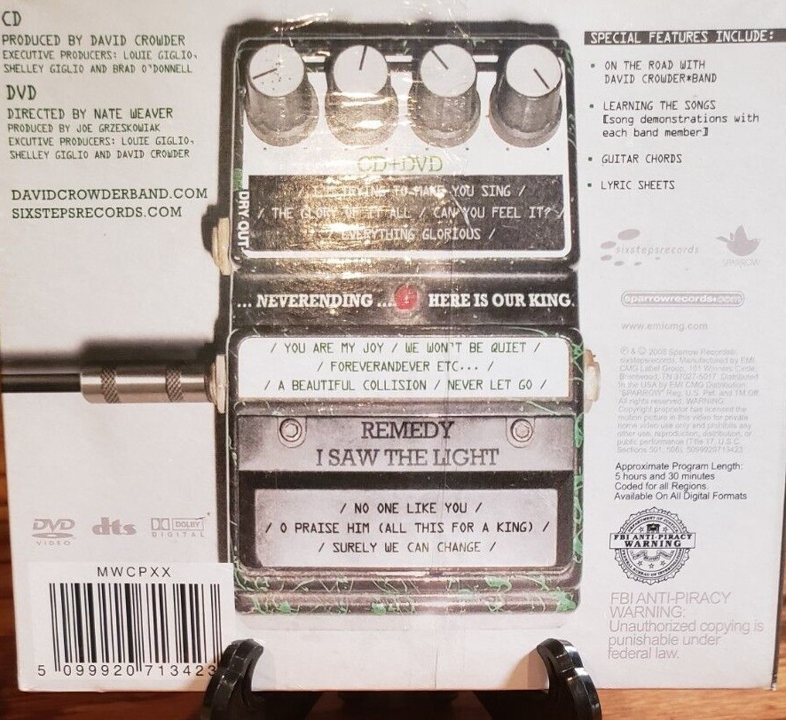 Remedy Club Tour [Slipcase] by David Crowder (CD, Aug-2008, Six Steps ...