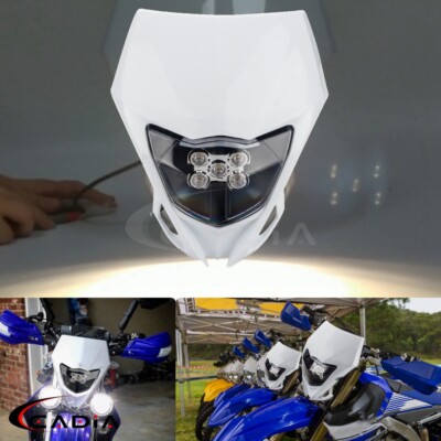 For Yamaha WR250 WR450 250F 450F WRF Enduro LED Head Lamp Off Road ...