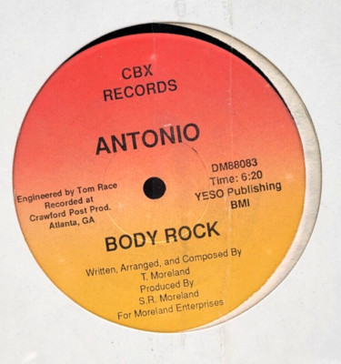 ANTONIO - BODY ROCK - HIP HOP SINGLE *FACTORY SEALED* | eBay
