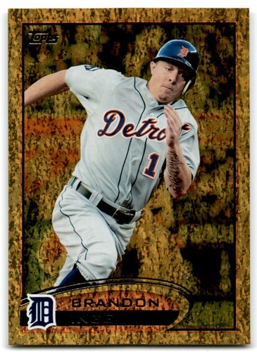 2012 Topps Gold Sparkle Brandon Inge Detroit Tigers #377 | eBay