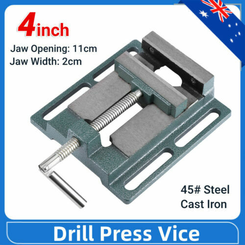 Drill Press Table Bench Vise Hammer Tough Machine Repair Etched Jaw ...