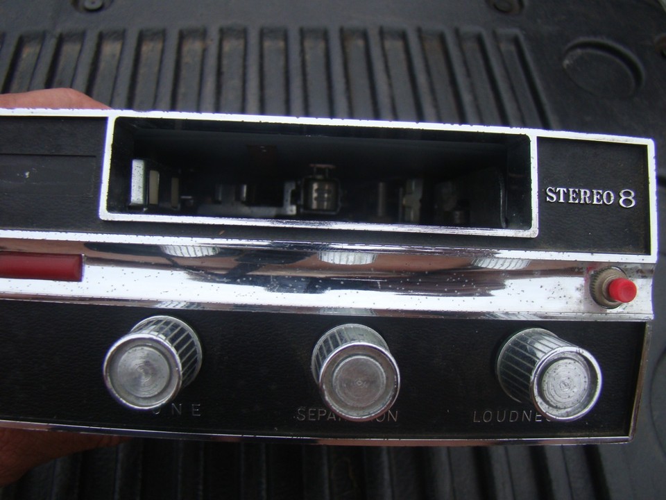 Vintage MARTEL Under Dash Stereo 8 Track Player Muscle Car/Truck ...