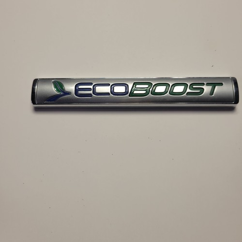 Ford EcoBoost Chrome Emblem Badge OEM F-150 Explorer Flex Taurus Focus ...