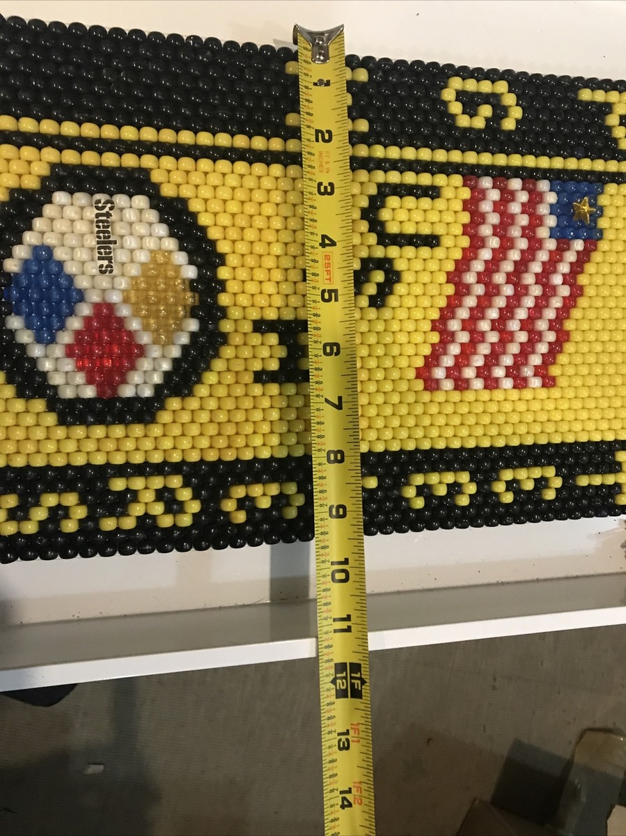 Pittsburgh Steelers Logo Perler Beads 🏈🏉Jump Into "Football