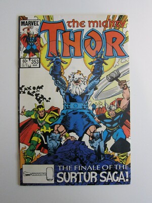 MIGHTY THOR #353 VG/FN LOKI ODIN WALTER SIMONSON STORY & ART MARVEL ...