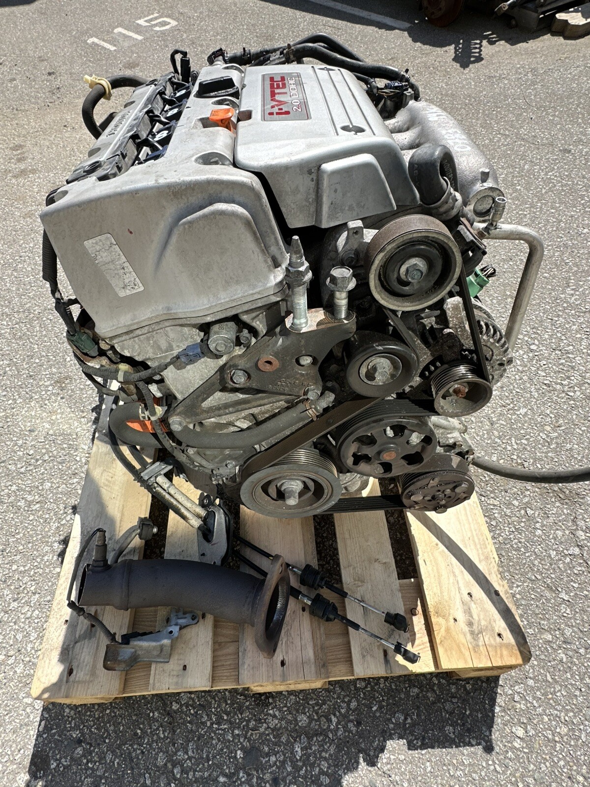 K20z3 ENGINE & TRANSMISSION SWAP K20 6 SPEED LSD TRANSMISSION PNN3 K20 ...