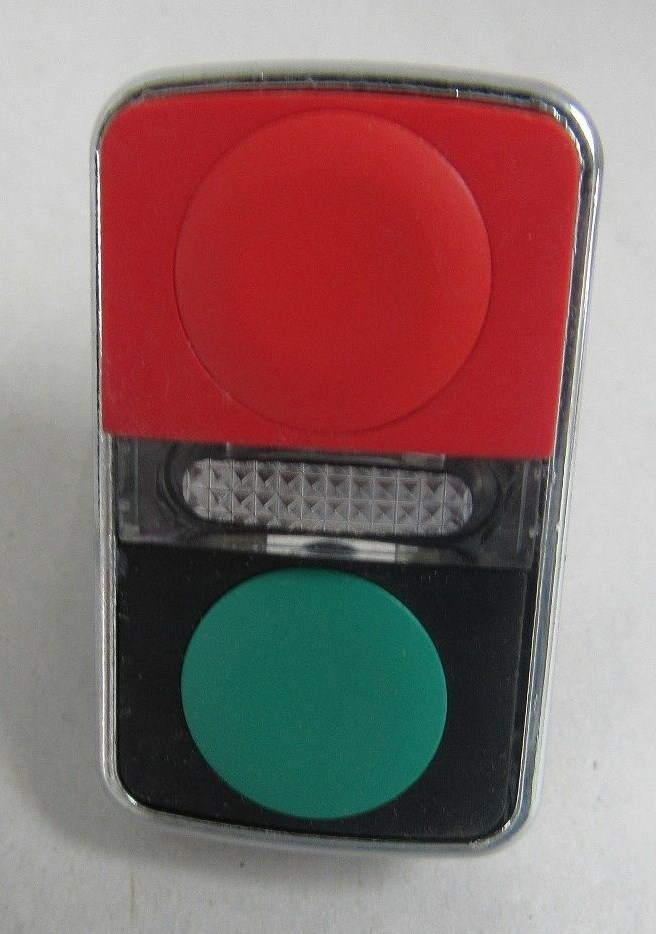 GREEN AND RED PUSH BUTTON W/LED LIGHT | eBay