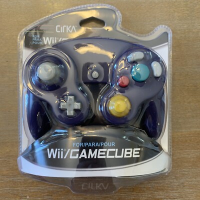 Nintendo Wii /GameCube Hyperkin / CirKa Controller Purple Controller ...