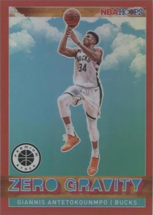 2019-20 Panini NBA Hoops Premium Stock - Zero Gravity Giannis ...