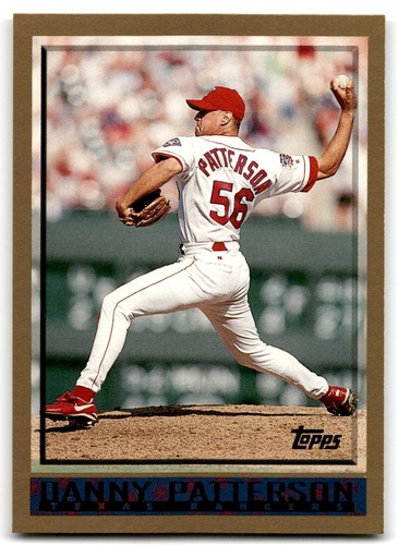 1998 Topps Baseball Card Danny Patterson Texas Rangers #48 | eBay