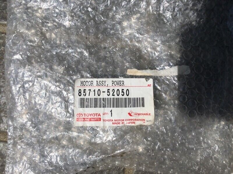 Toyota 85710-52050 Power window regulator motor ASSY RH Genuine OEM ...