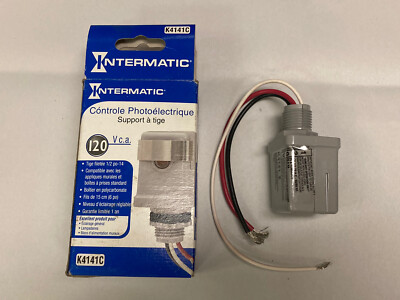 Intermatic,K4141C,Photo Control 25A 120VCA | eBay