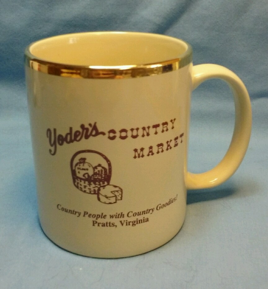 YODER'S COUNTRY MARKET PRATTS, VIRGINIA COFFEE MUG | eBay